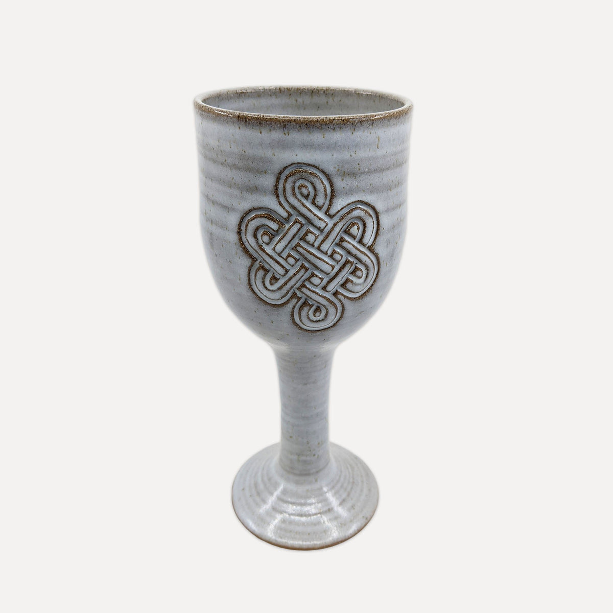 Goblet Celtic Knot – Island Stoneware